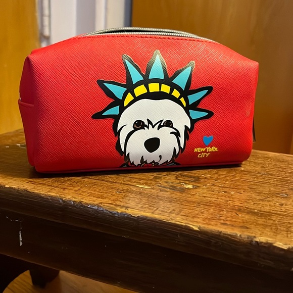 Marc Tetro New York | Bags | Marc Tetro New York City Red Westie Vinyl ...